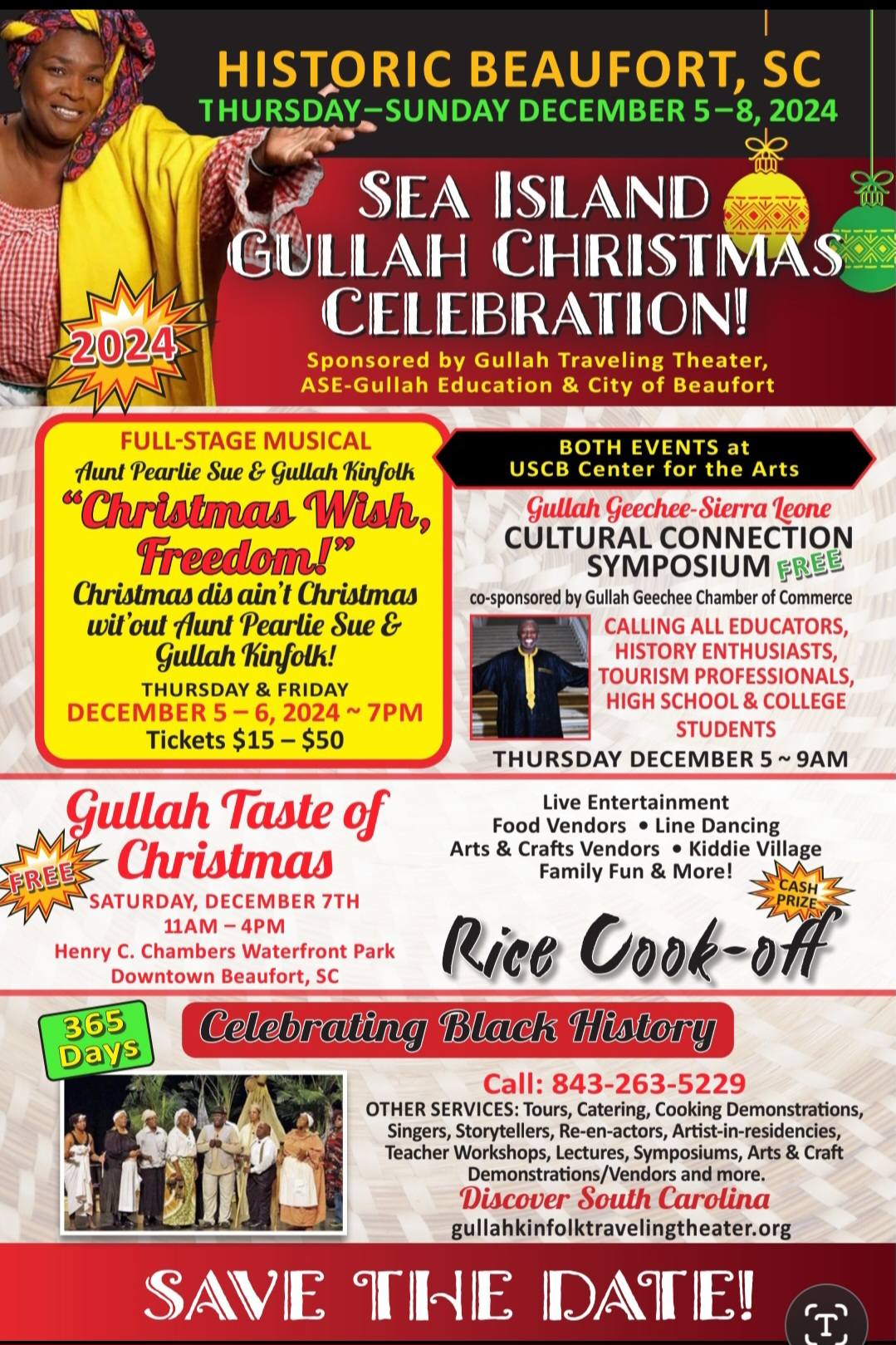 SEA ISLAND CHRISTMAS CELEBRATION | Gullah Geechee Seafood Trail